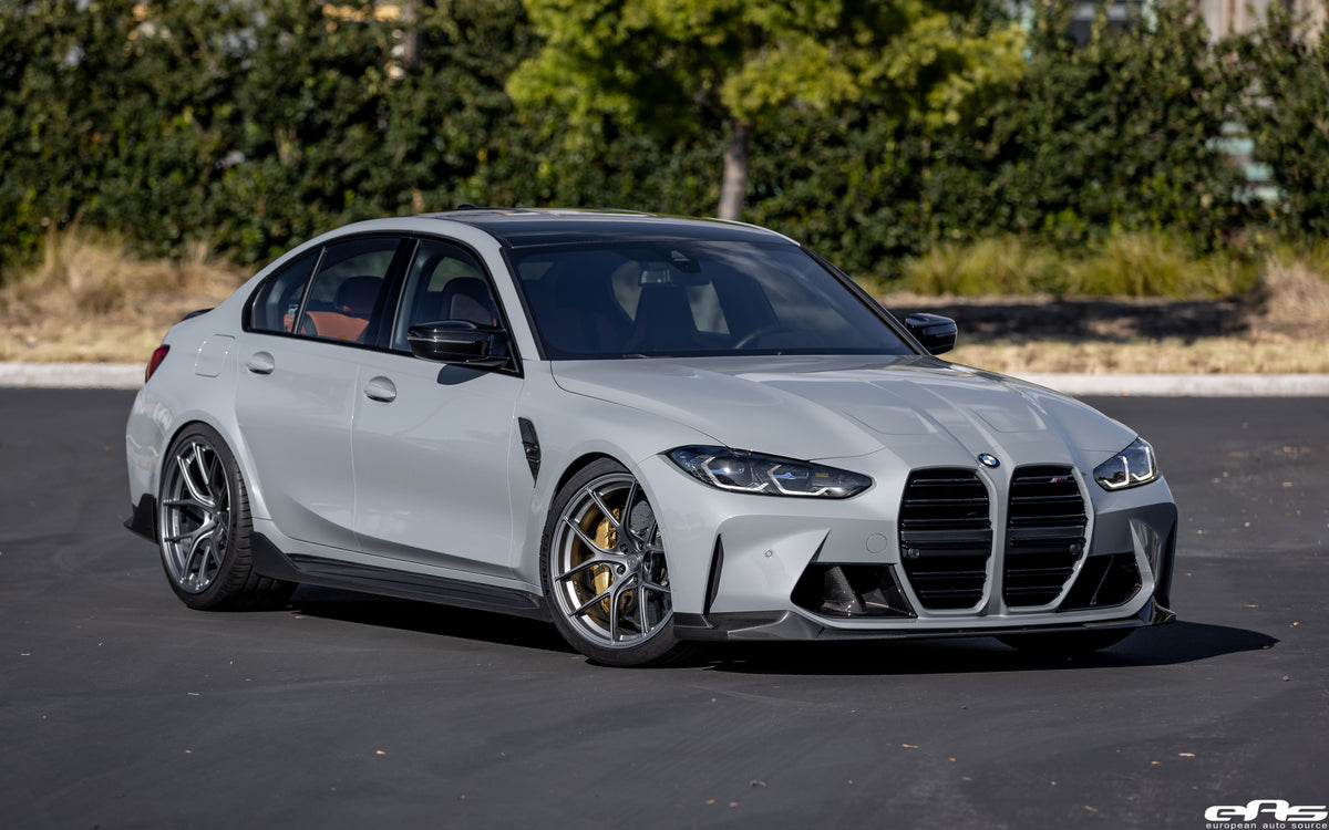 Brooklyn Grey G80 M3 - Titan 7 T-S5 in Satin Titanium – european auto ...