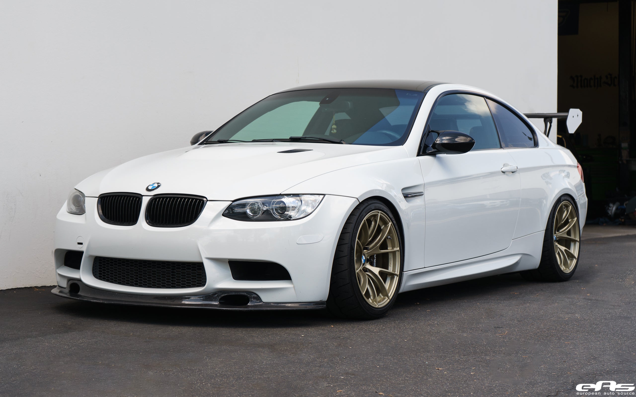 Alpine White E92 M3 - Apex Sprint Line VS-5RS Forged Wheel – european ...