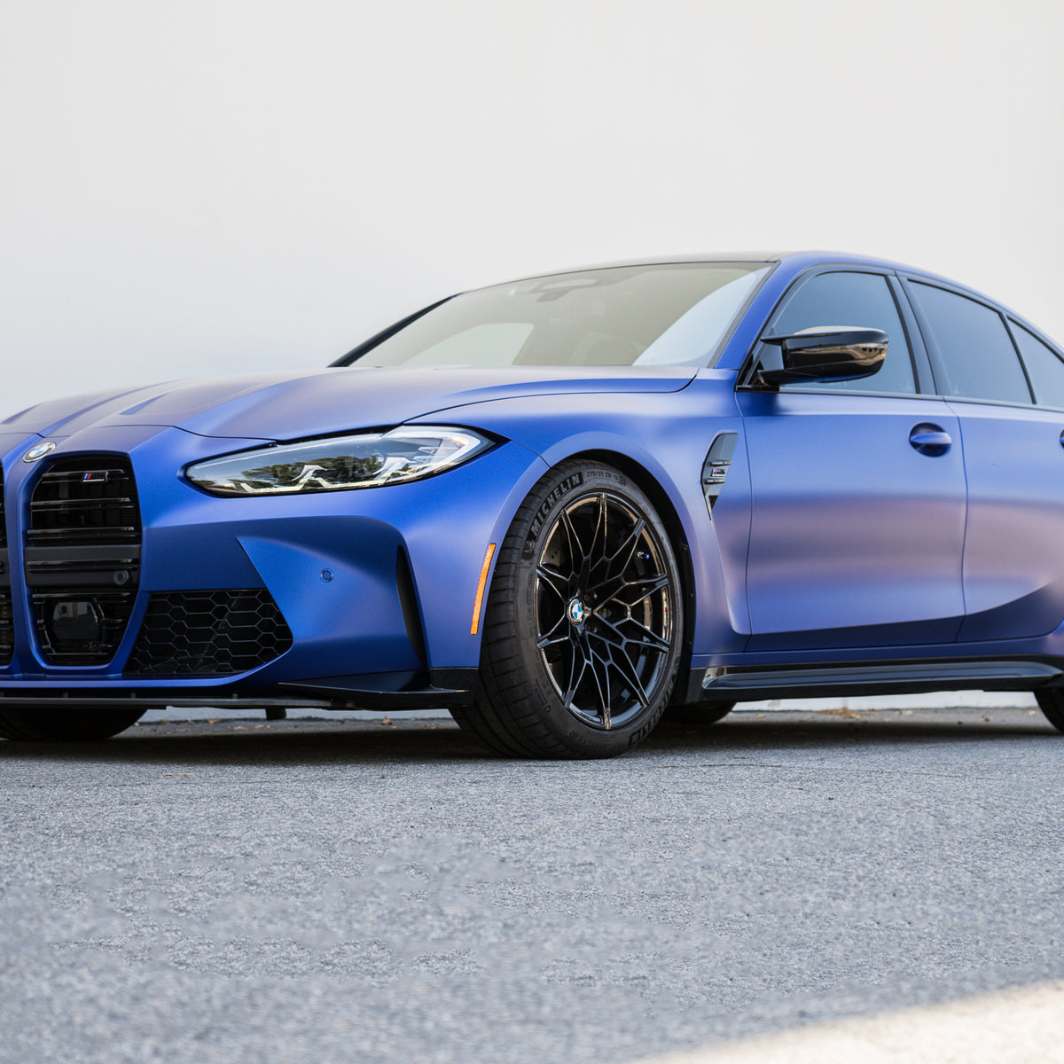 Frozen Portimao Blue G80 M3 Competition - KW HAS Kit & Lightweight Fro ...