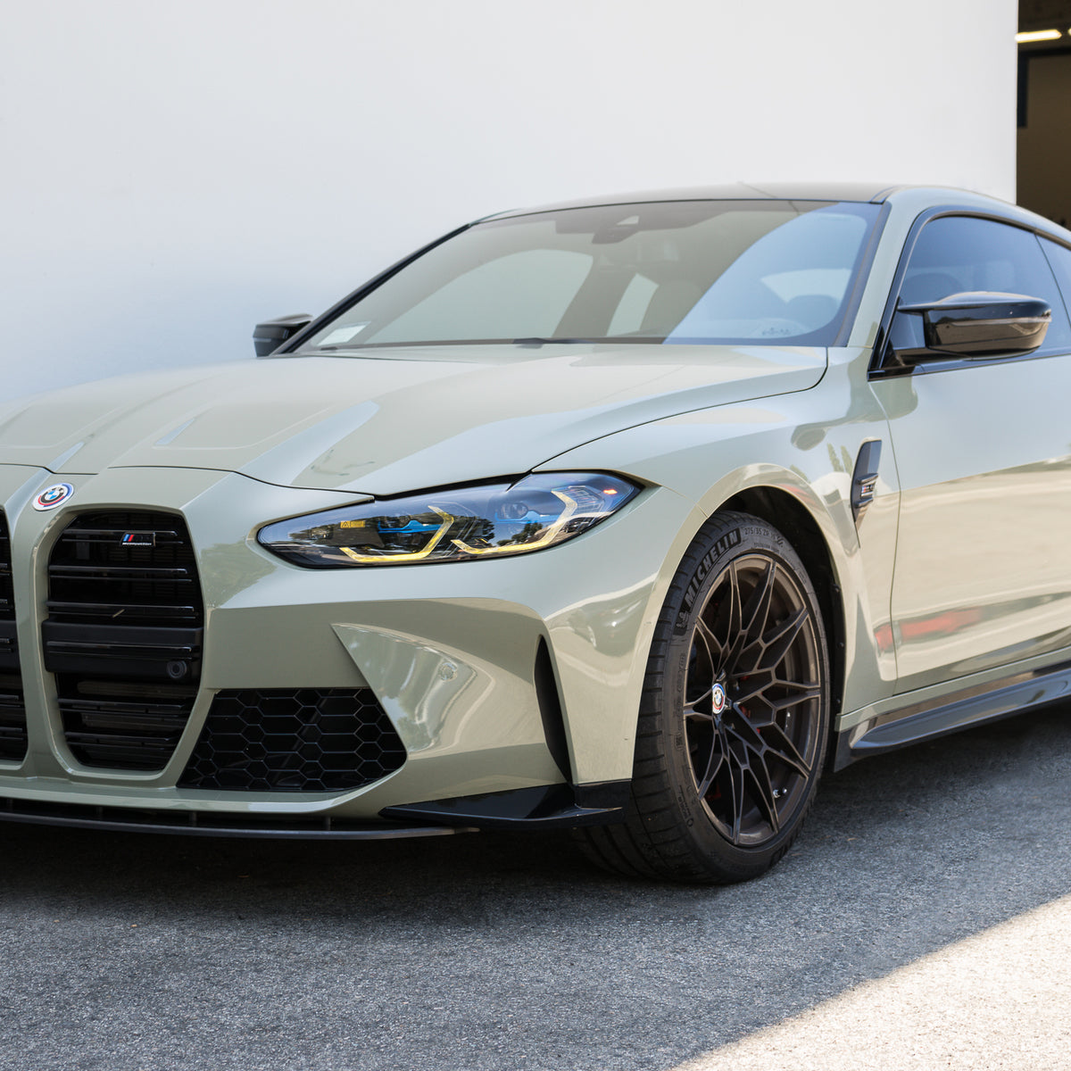 BMW G80 M3 - Aurora CSL Style Yellow DRL & Lightweight Front Lip ...