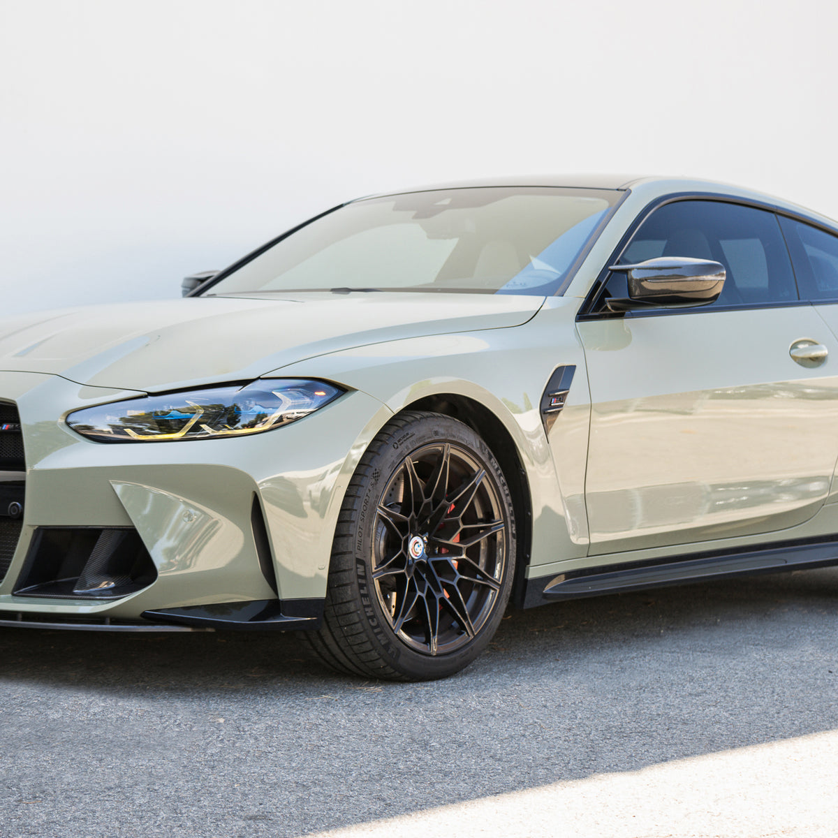 G82 M4 - Aurora CSL Yellow DRLs, Lighweight Front Lip & Vorsteiner ABS ...