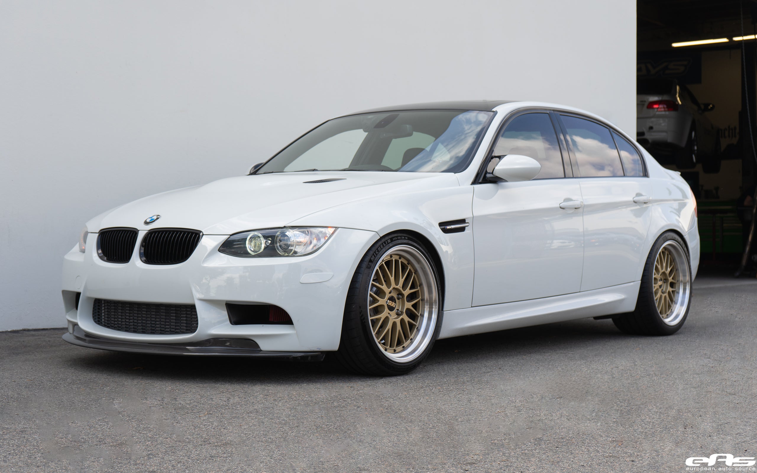 Alpine White BMW E90 M3 - BBS LM, Recaro Sportster CS – european auto source