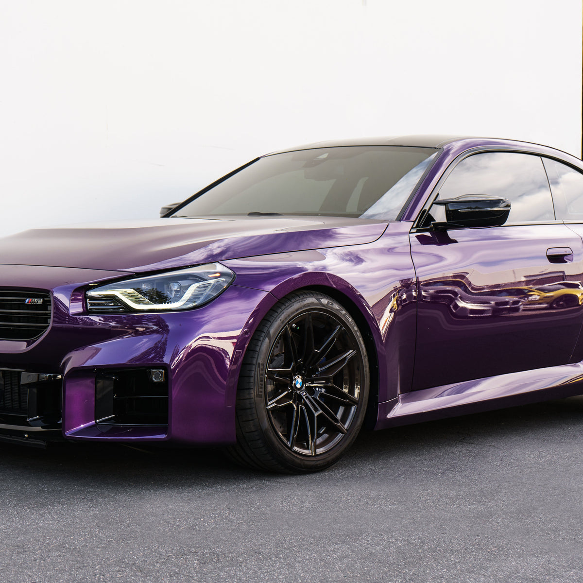 Twilight Purple Metallic G87 M2 - KW HAS Kit & Mishimoto Aluminum Skid ...
