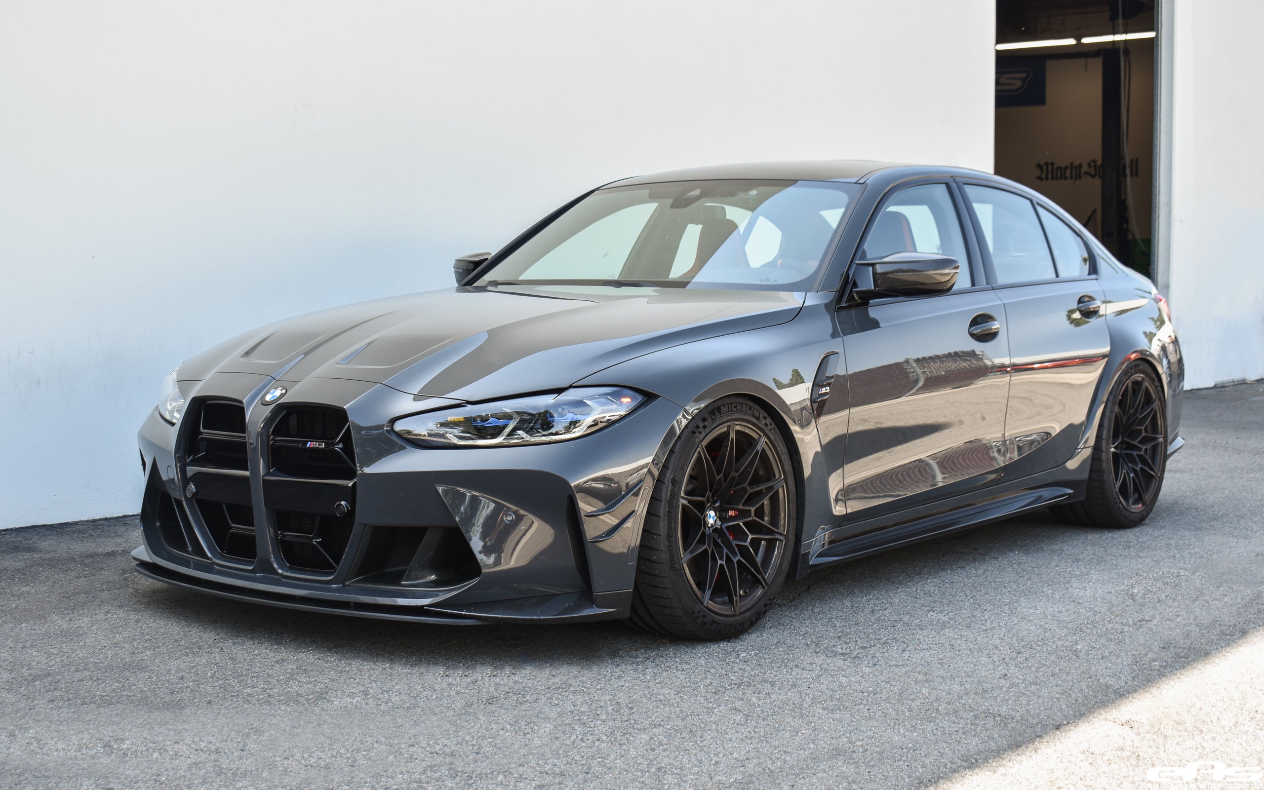 Dravit Grey G80 M3 - OEM CSL Grille Install – european auto source