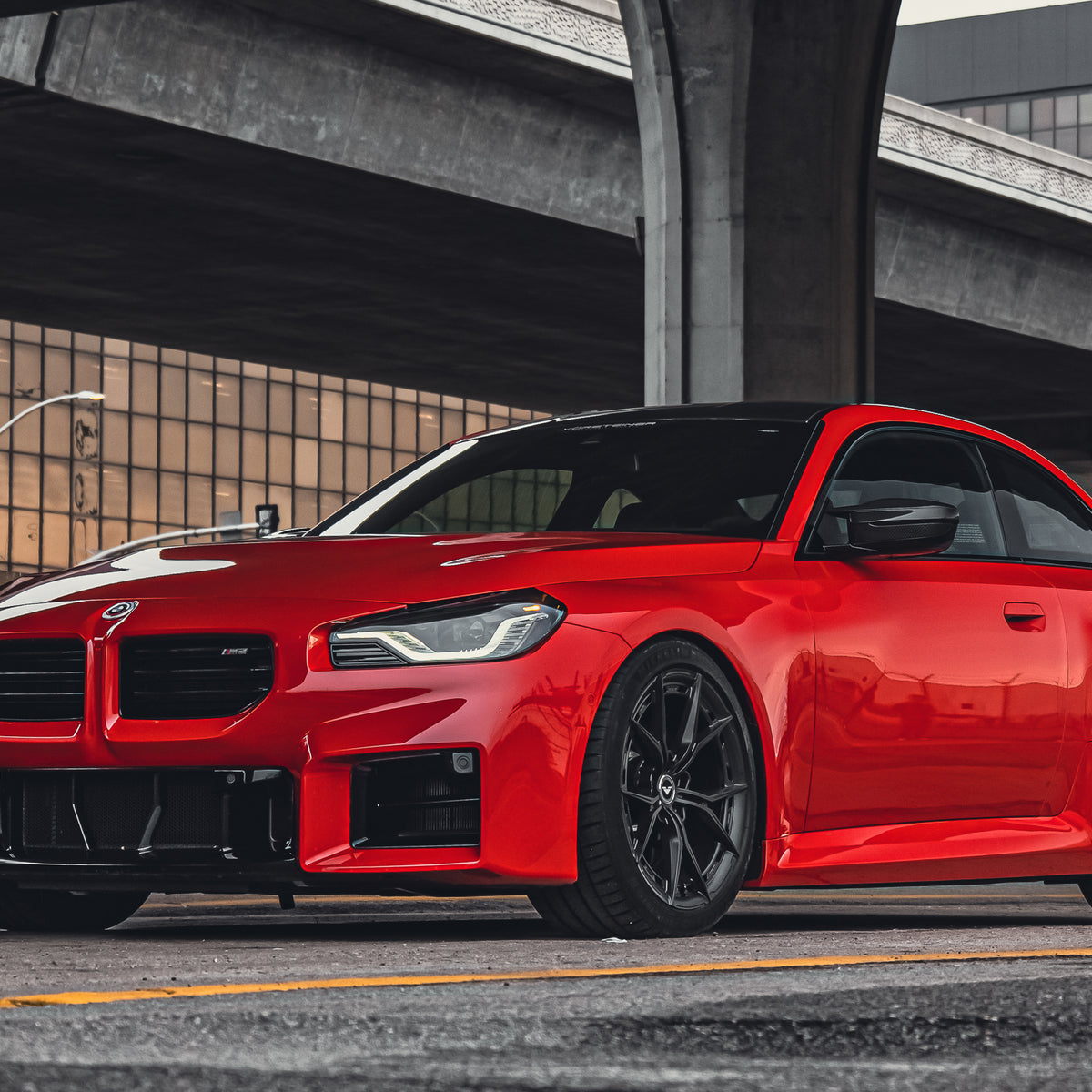 Toronto Red G87 M2 - Vorsteiner VFX-002 Wheels & Aero Wing – european ...