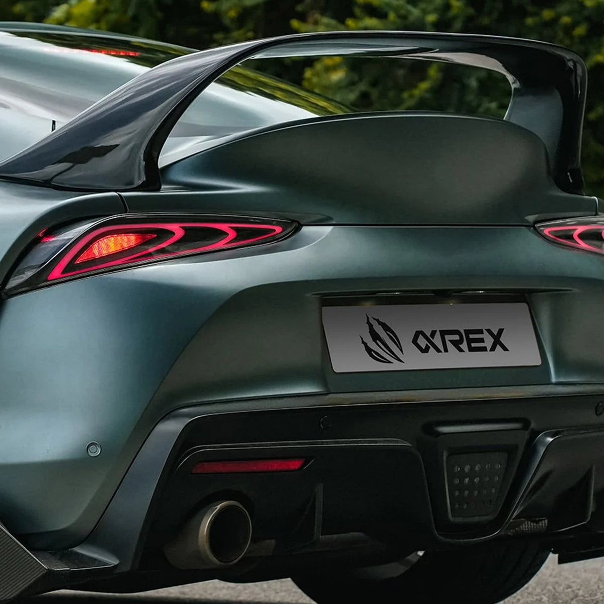 Alpharex FT-1 Style LUXX-Series LED Tail Lights - Toyota GR Supra ...