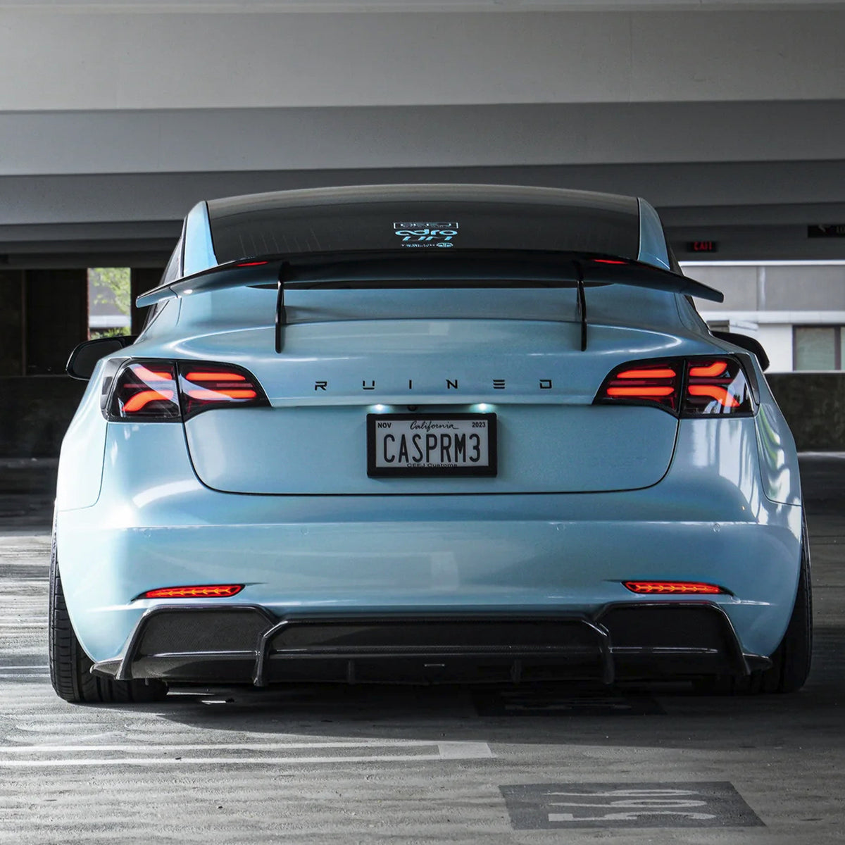 ADRO AT-S Swan Neck Wing For Tesla Model 3 – european auto source