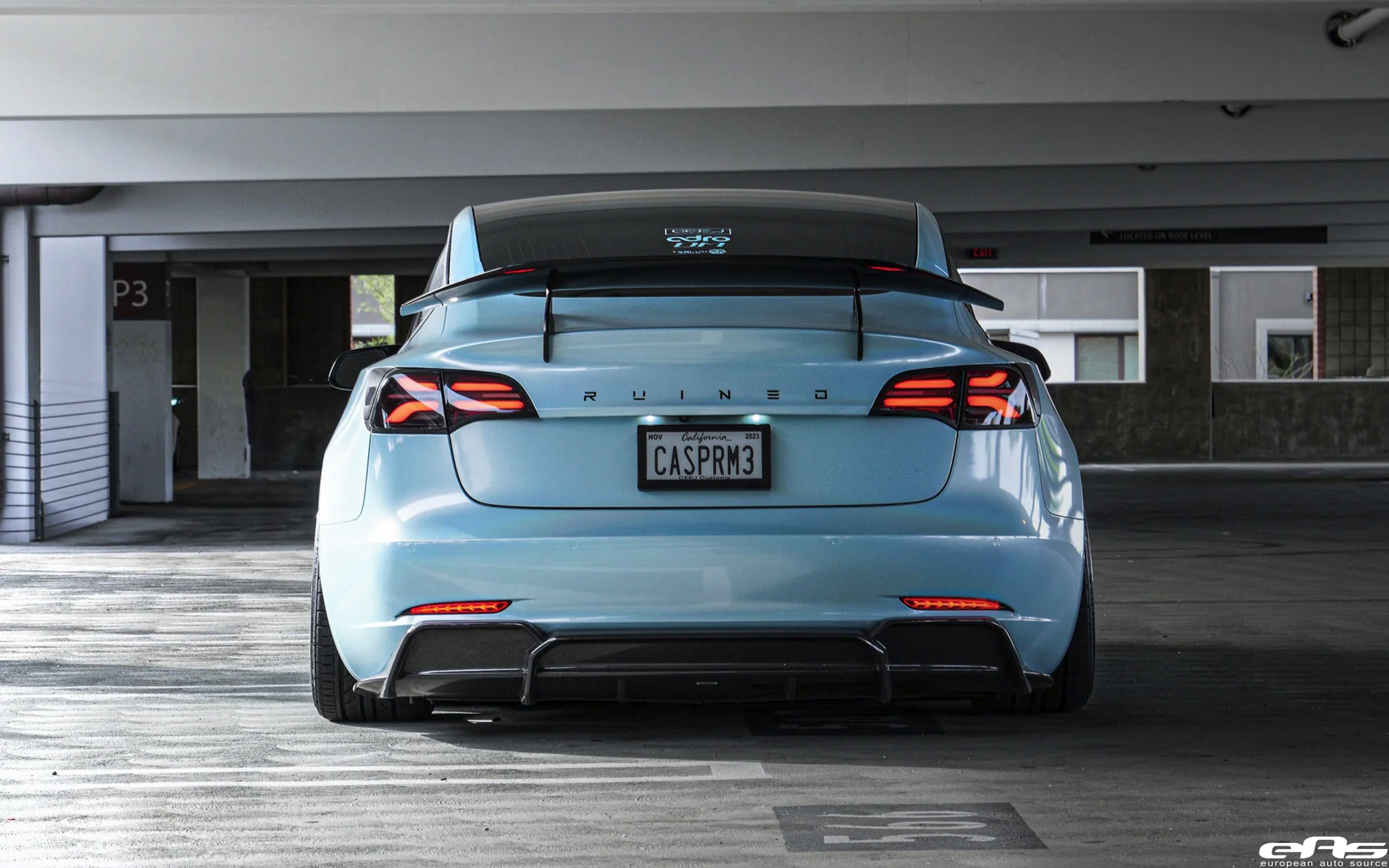 ADRO AT-S Swan Neck Wing For Tesla Model 3 – european auto source