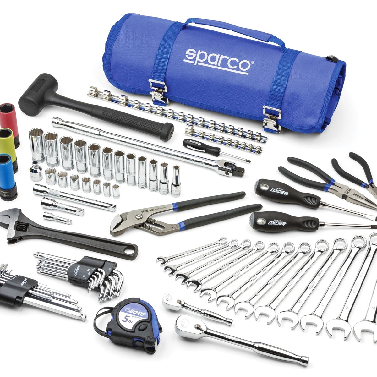 Sparco - 68pc Trackside Tool Roll Kit – european auto source