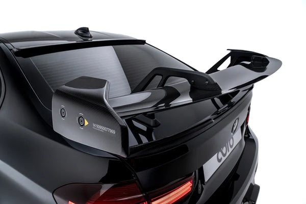 ADRO - Premium Prepreg AT-R1 Carbon Fiber Swan Neck Wing - BMW F82 M4 ...