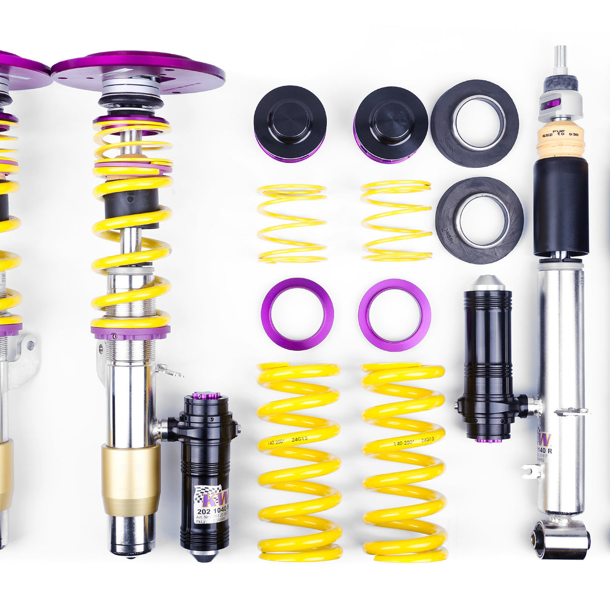 KW Suspensions - V3 Clubsport 2-Way Coilover Kit - BMW F8X M3/M4 ...
