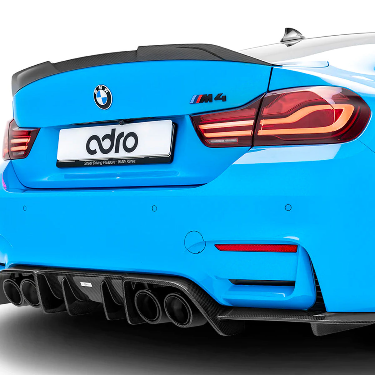ADRO - Premium Prepreg Carbon Fiber Trunk Spoiler - BMW F82 M4 ...